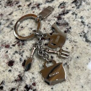 Coach | Accessories | Coach Garden Key Fob Euc | Poshmark